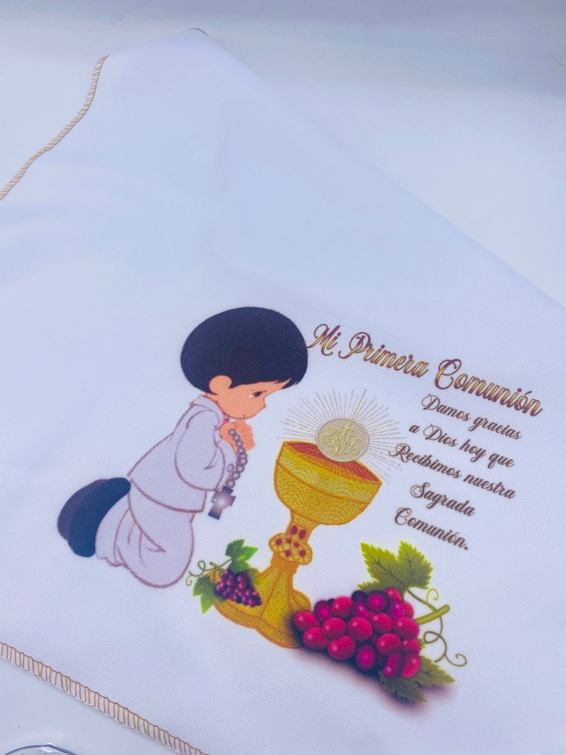 12pcs First Holy Communion Party Favors napkins Recuerdos Para | Etsy