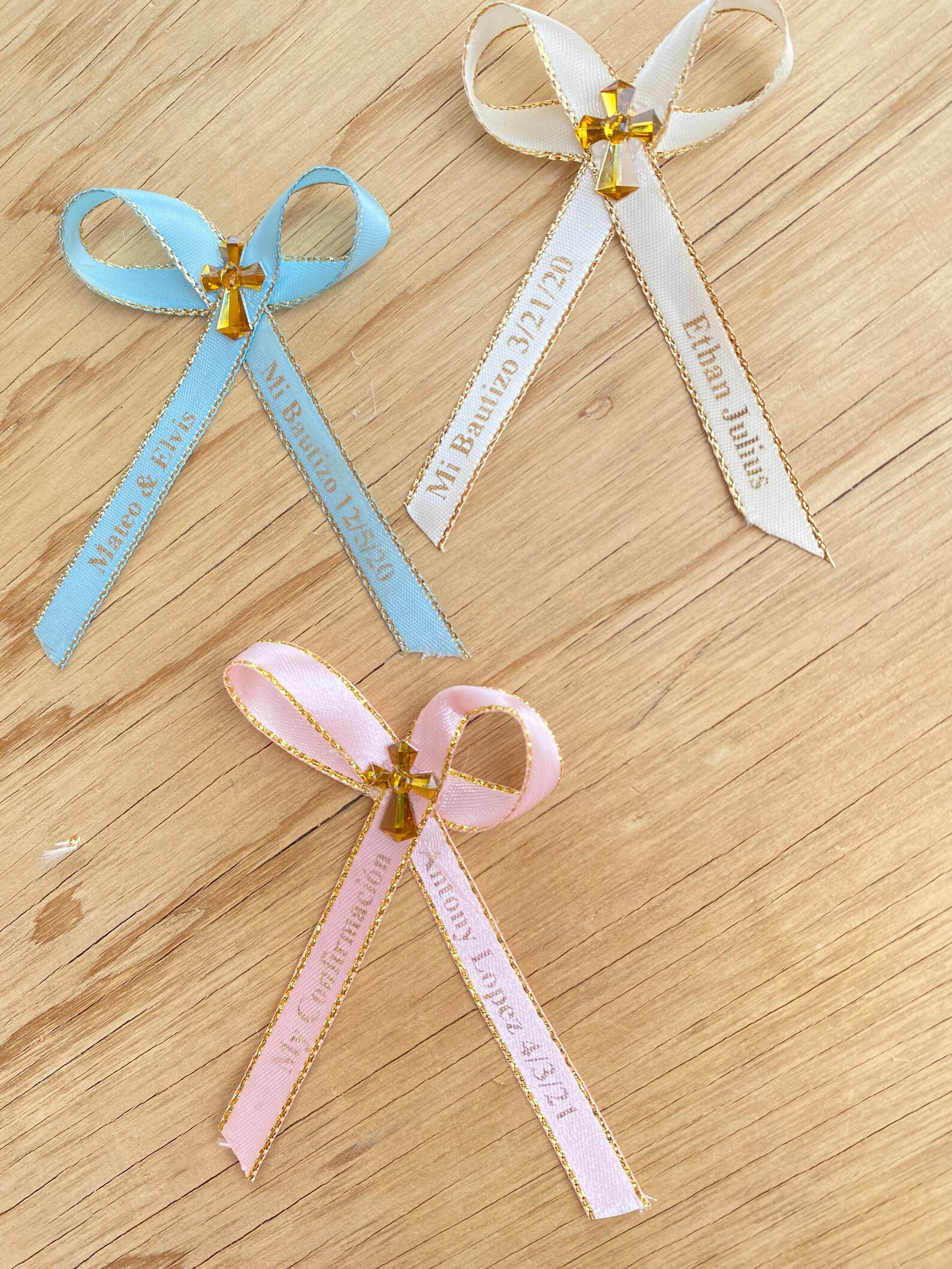 24-36-12-48 Pcs Personalized Ribbons/baptism Sweet - Etsy