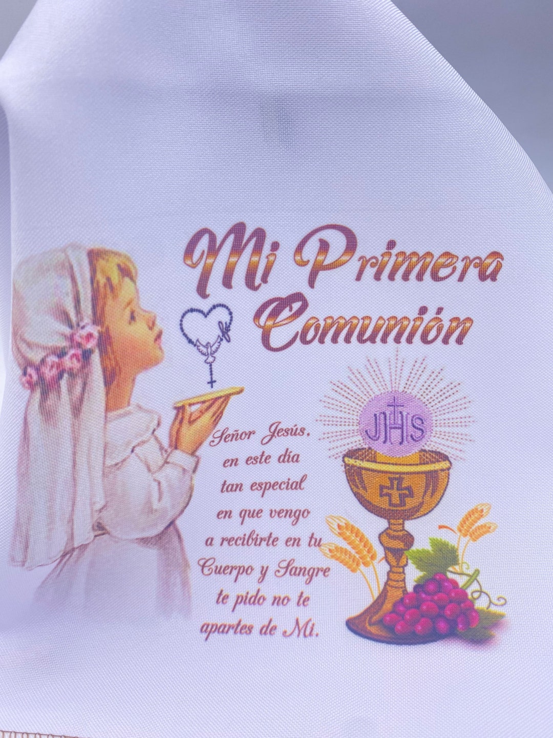 First Holy Communion Favors 12pcs Napkins Recuerdos Para Primera ...