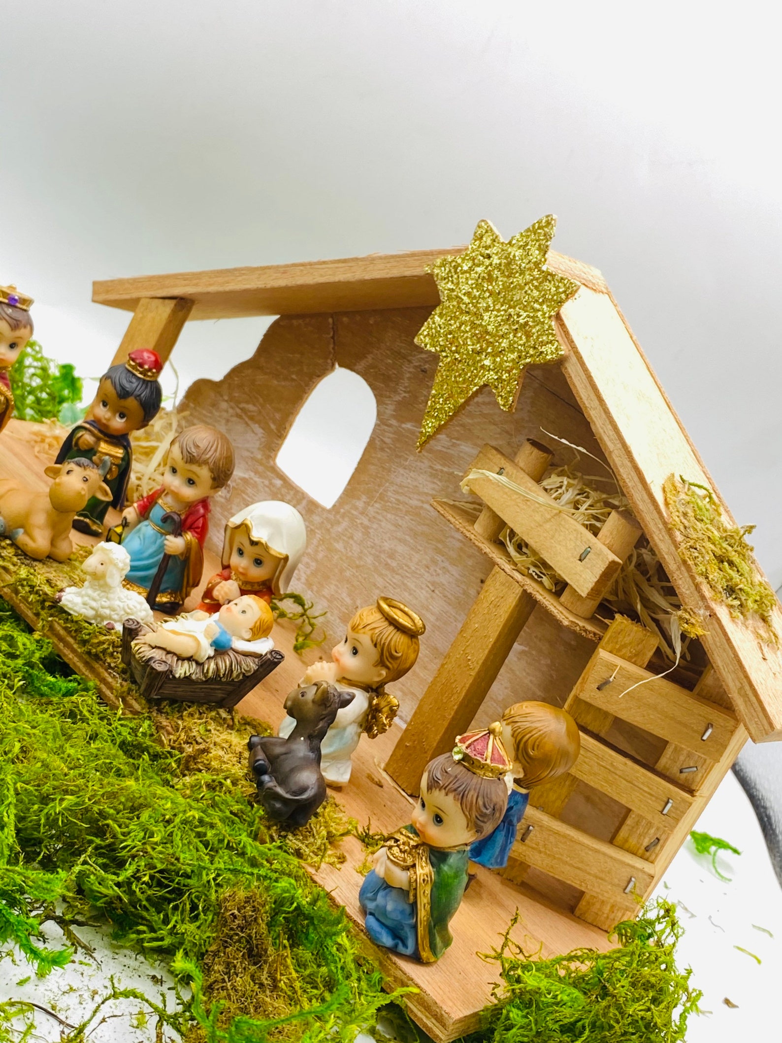 12pcs Christmas Nativity Scene Set Figures Resin Figurines | Etsy