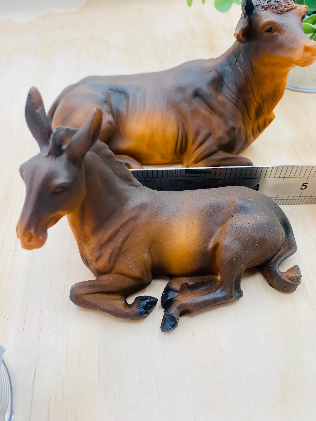 Animal Figurines Nativity Scene/set of 3pcs Animales Para Pesebre ...