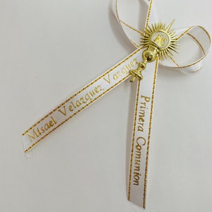 48-36-24-12pcs Personalized Ribbons/baptism, Bautizo/confirmation,first ...