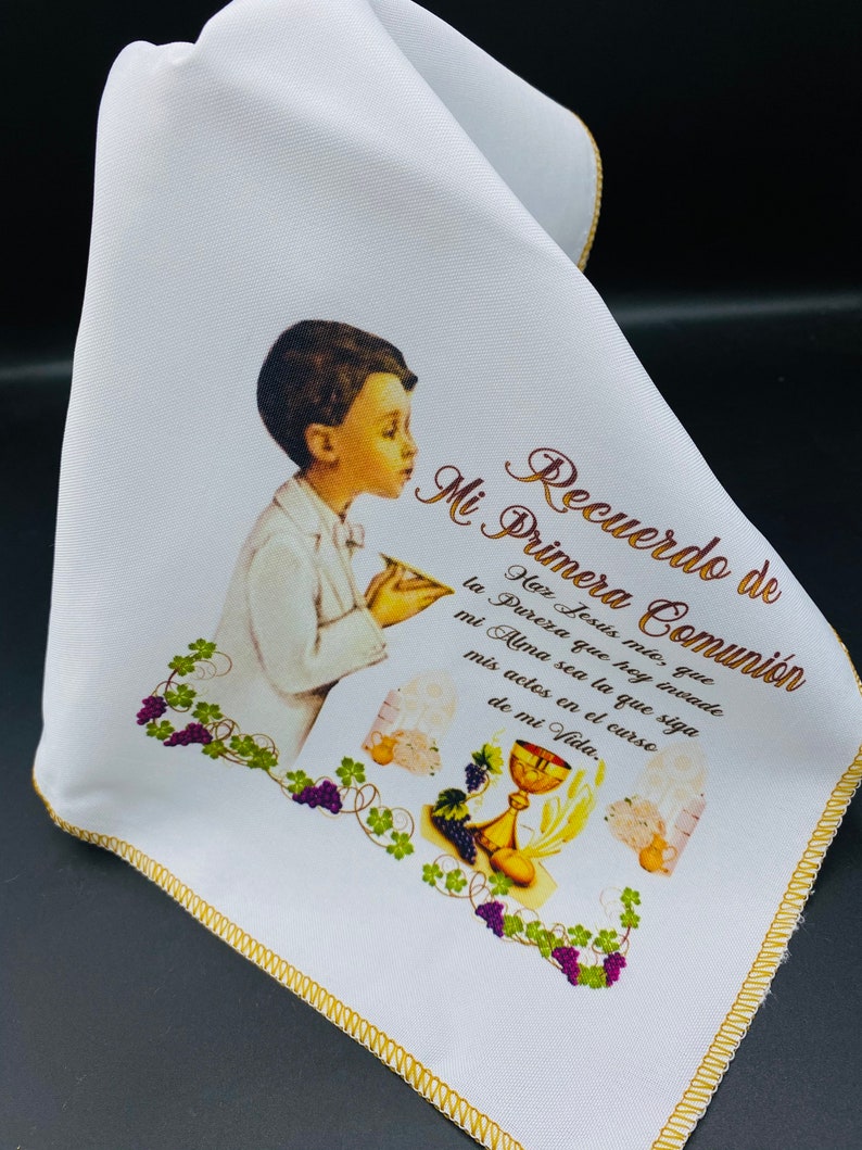 12pcs First Holy Communion Party Favors Napkins Recuerdos Para - Etsy
