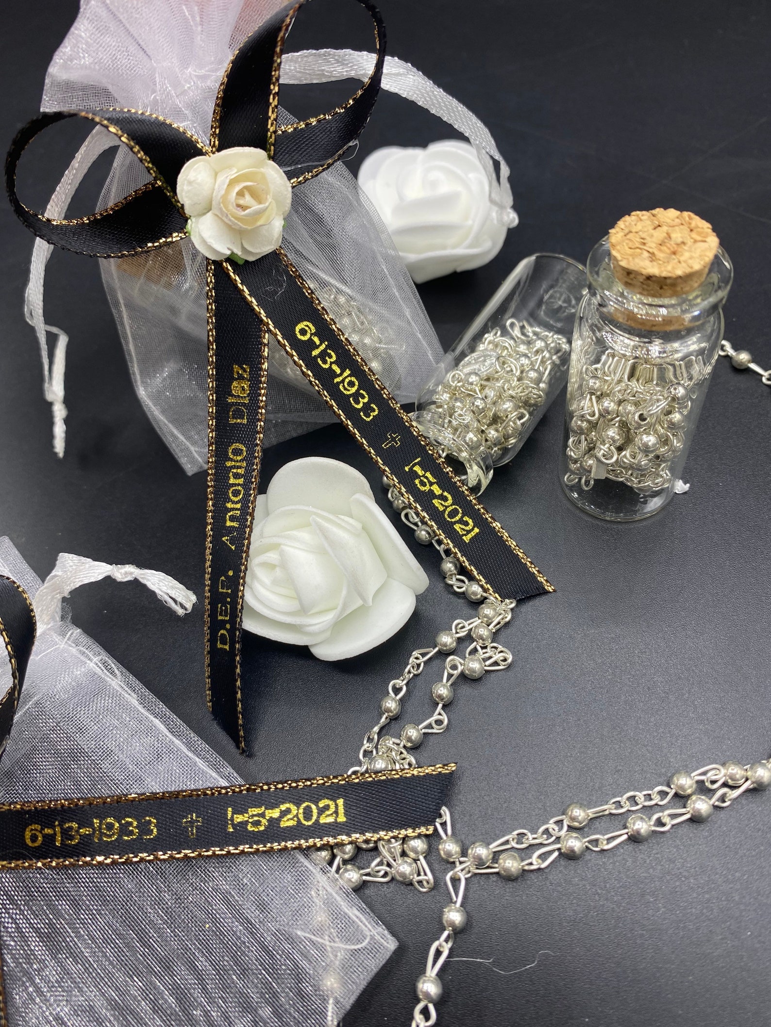 12pcs Funeral Favor/memorial favor gift/R.I.P personalized | Etsy