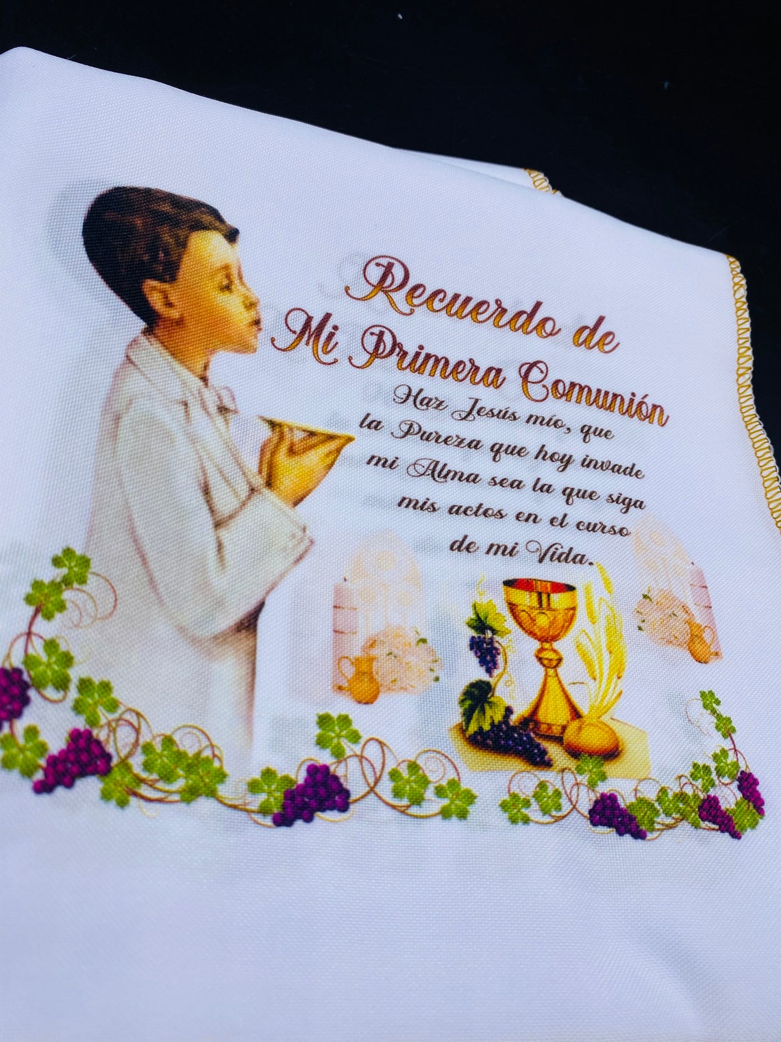 12pcs First Holy Communion Party Favors Napkins Recuerdos Para - Etsy