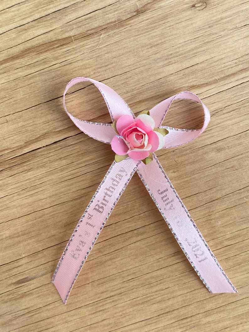 24-36-12-48 Pcs Personalized Ribbons/baptism - Etsy