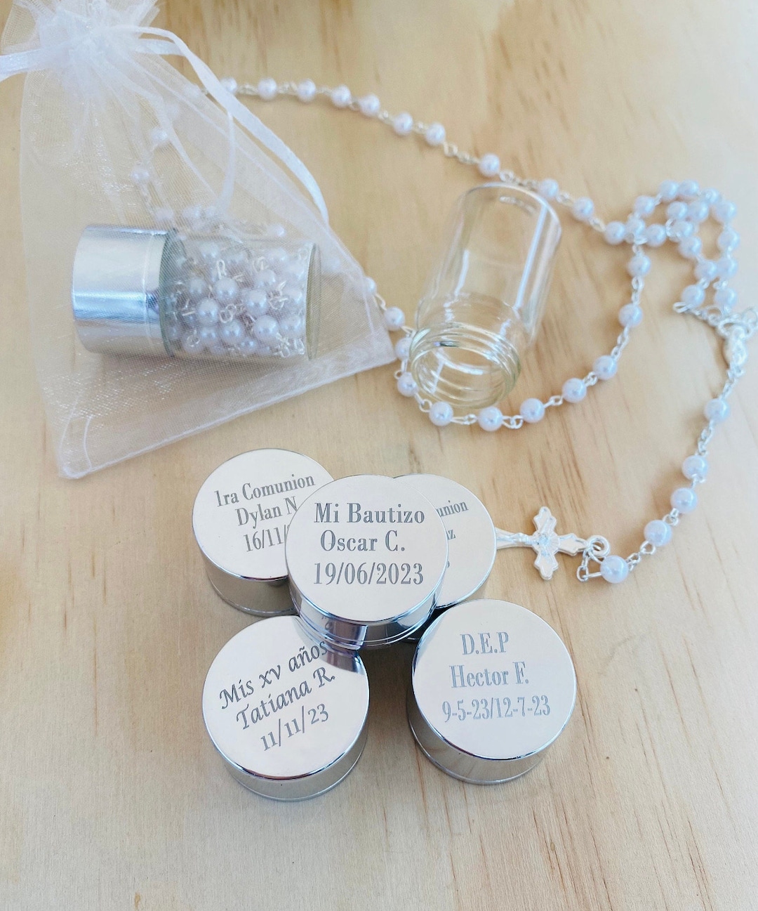 12pcs Personalized Favors/recuerdos Para Funeral/funeral Favors ...