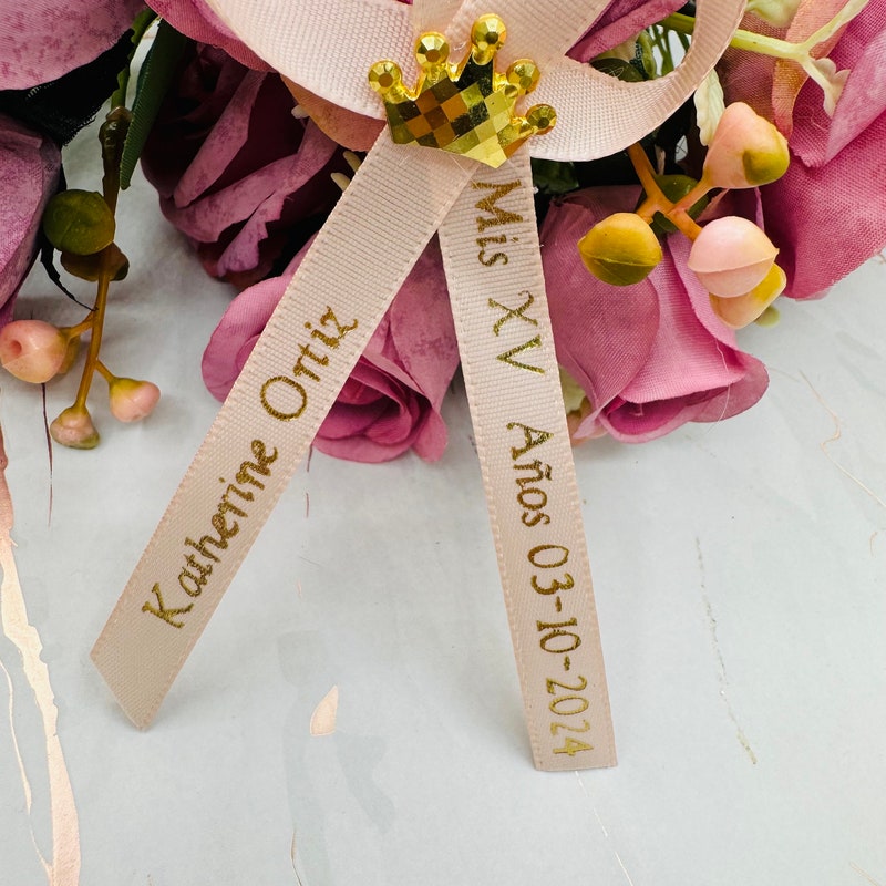 Personalized Ribbon for Favors - Etsy