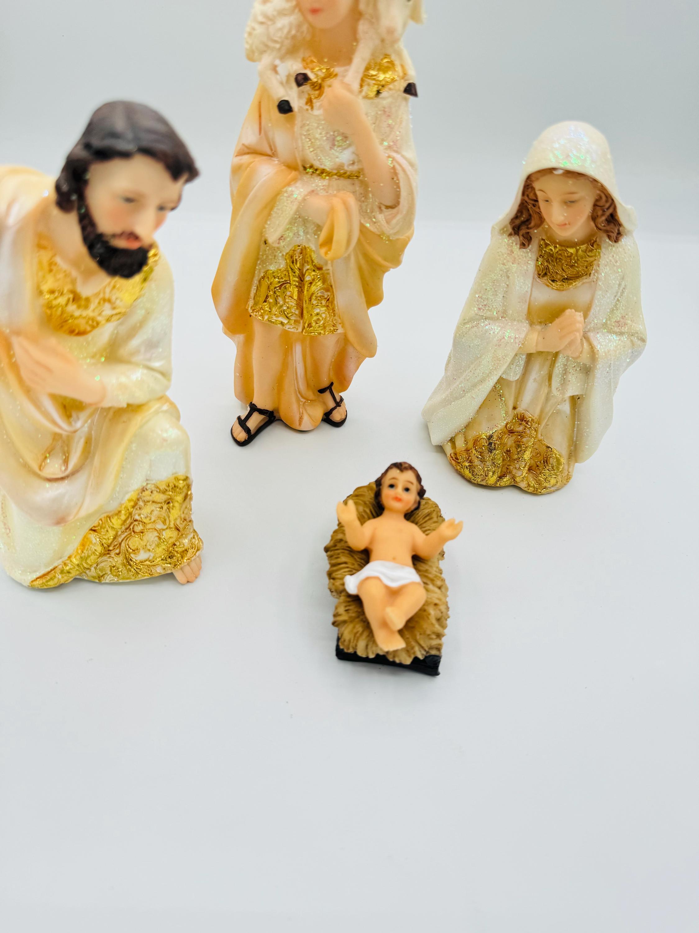 Christmas Nativity Scene Set: 11 Pieces Christmas Figurines, Nacimiento ...