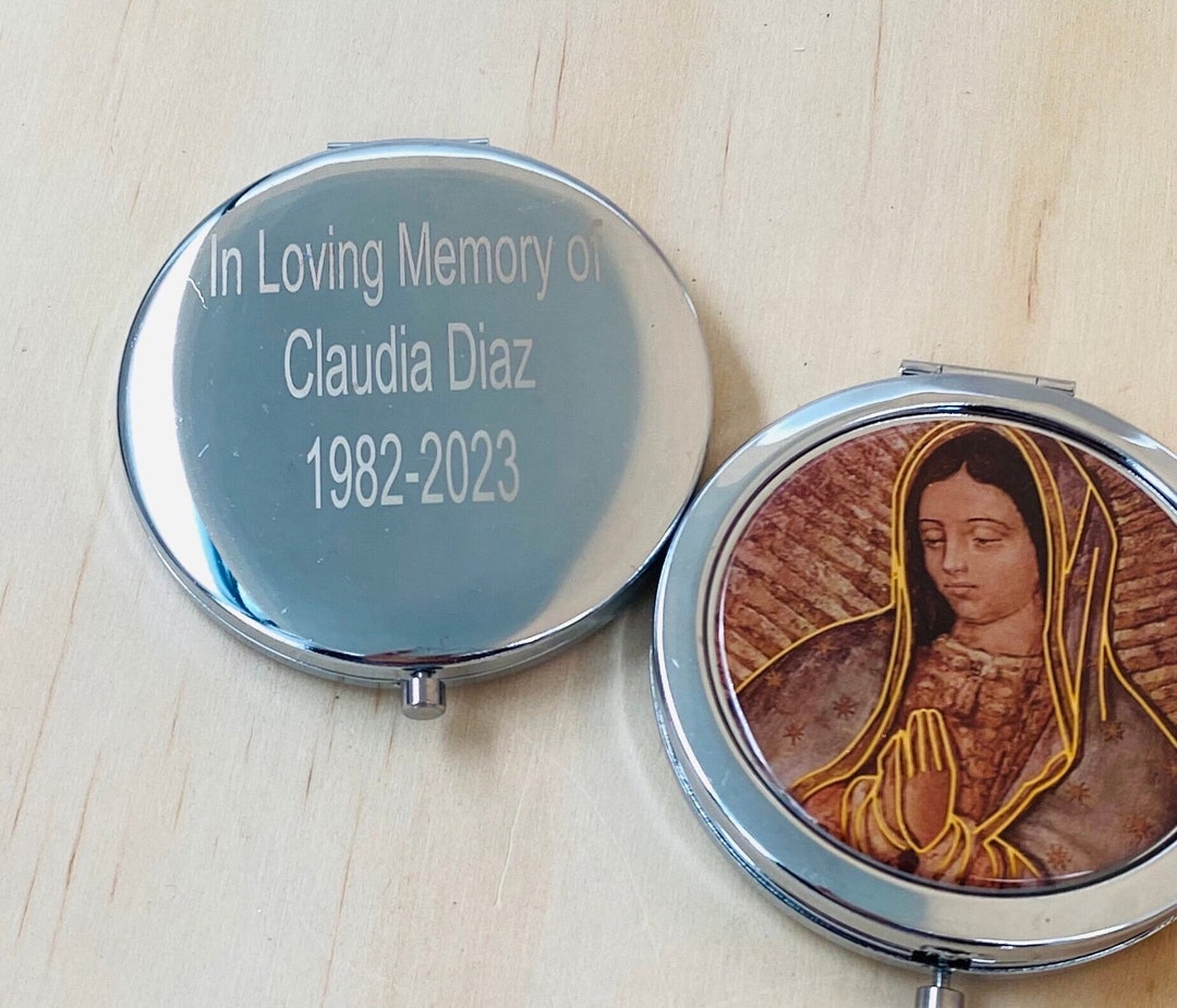 12pcs Personalized Mirrors /recuerdos Para Funeral/funeral Favors ...