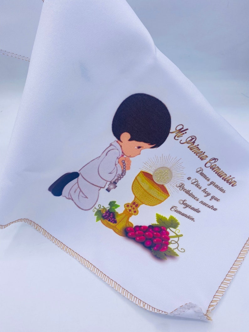 12pcs First Holy Communion Party Favors napkins Recuerdos Para | Etsy