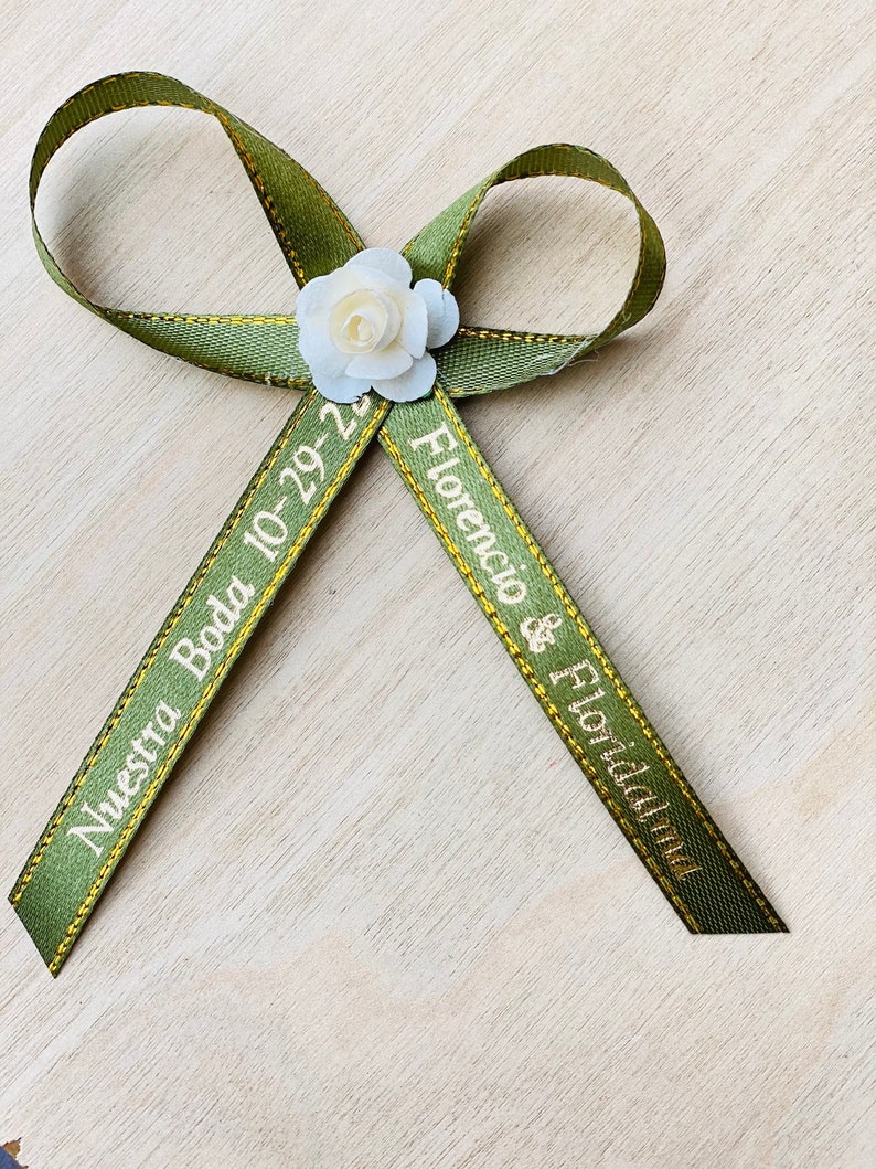 200-100-50-24pcs Personalized Ribbons/baptism Sweet - Etsy