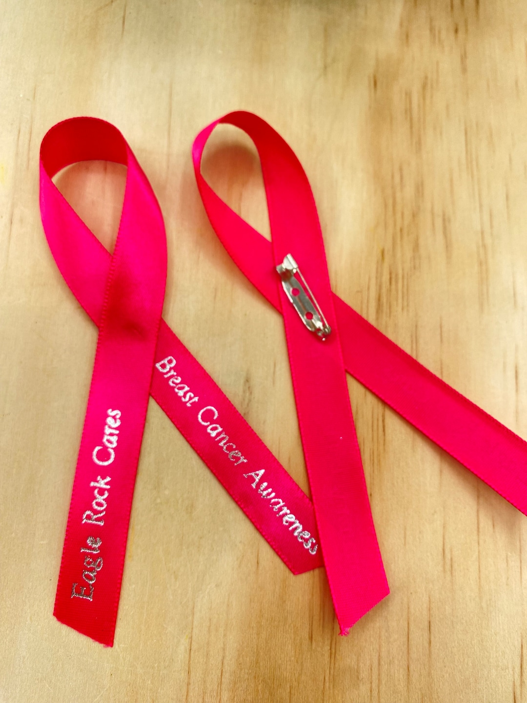 200-100-75-24-36 48pcs Cancer Awareness Ribbons /personalized Ribbons ...