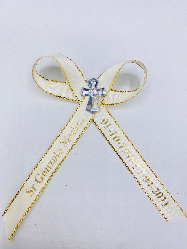 200-100-50-24pcs Personalized Ribbons/baptism Sweet - Etsy
