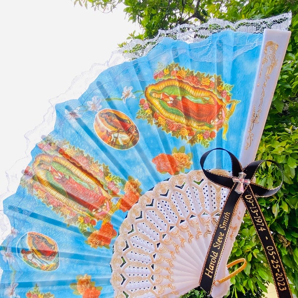 Funeral Hand Fans - Etsy