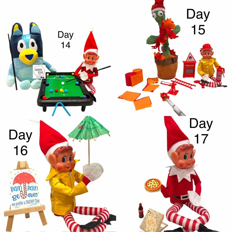 FULL 24 Day Elf Activity Kit - Etsy