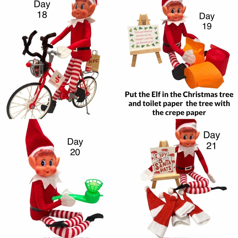 FULL 24 Day Elf Activity Kit - Etsy