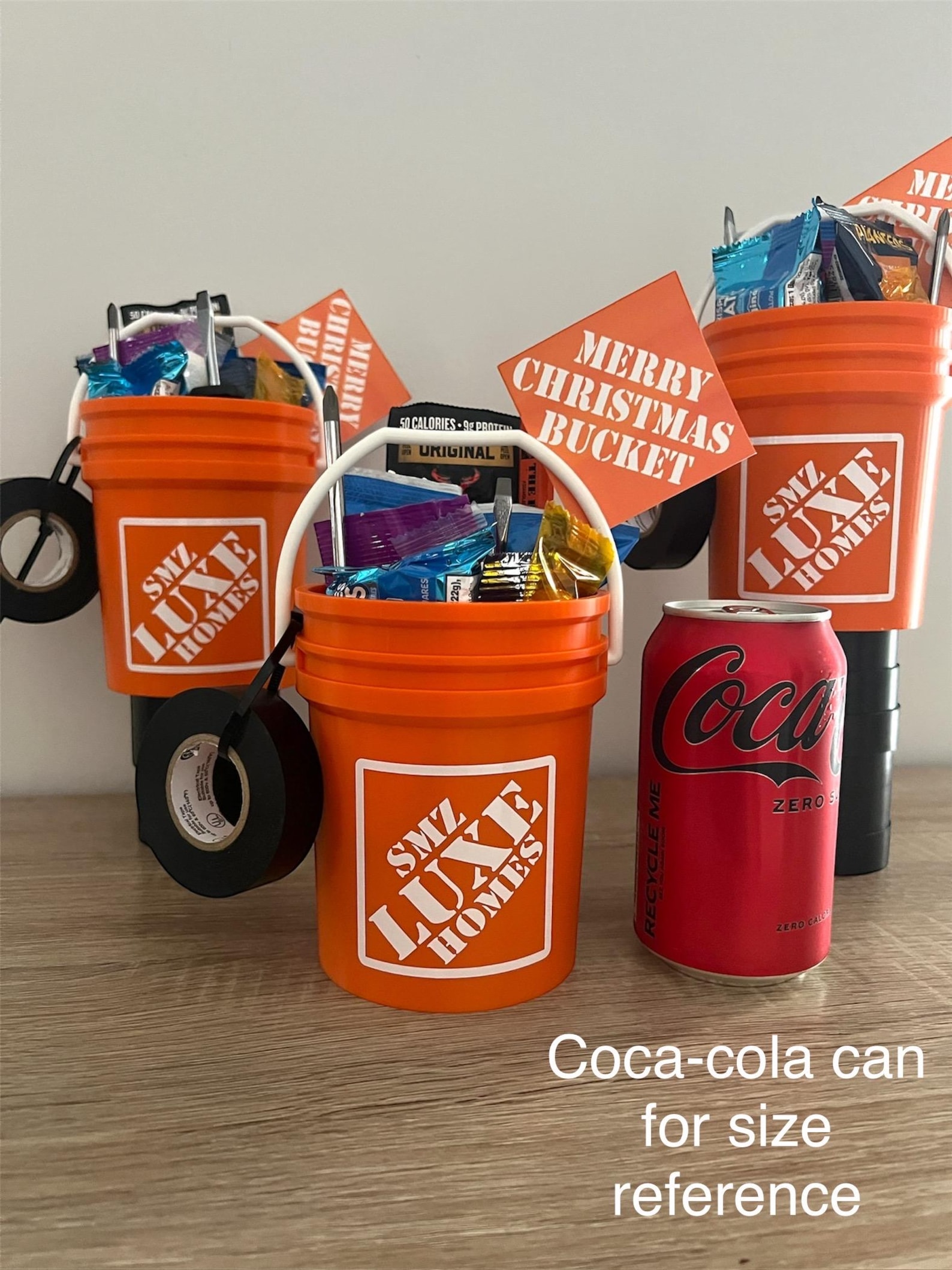 Personalized Mini Tool Bucket Father's Day Gift | Snacks, Screwdriver ...