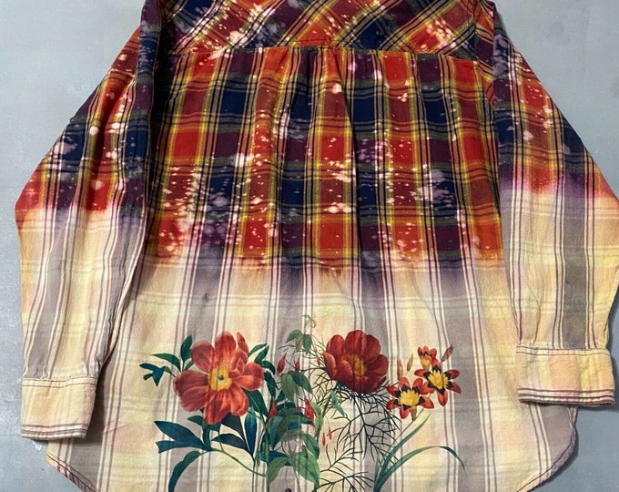 Bleached Flannels - Etsy