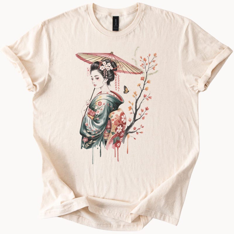Mens Geisha Shirt - Etsy