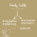 Dandy Fields, a Handwritten Modern Calligraphy Font - Etsy