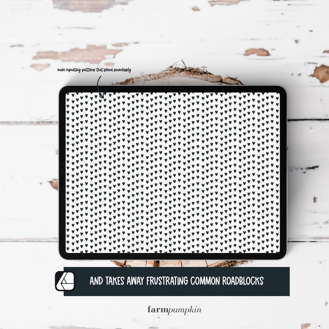 Affinity Designer Pattern Design Template With Pattern Preview - Etsy