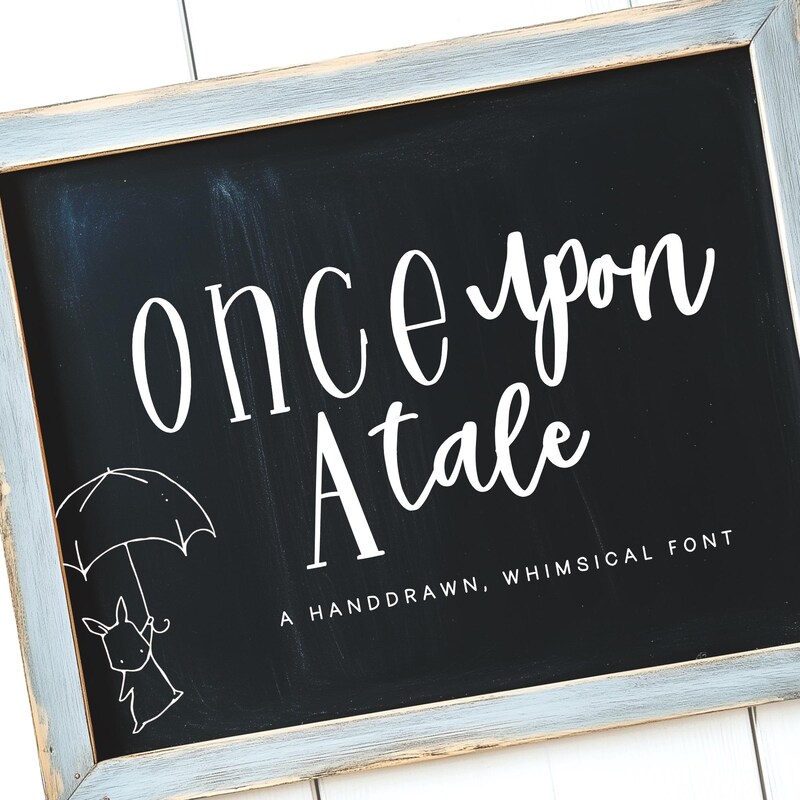 Fairy Tale Font - Etsy