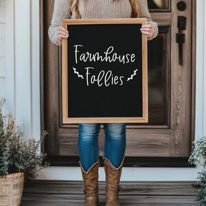 Farmhouse Follies, a Modern Font, Commercial Use - Etsy