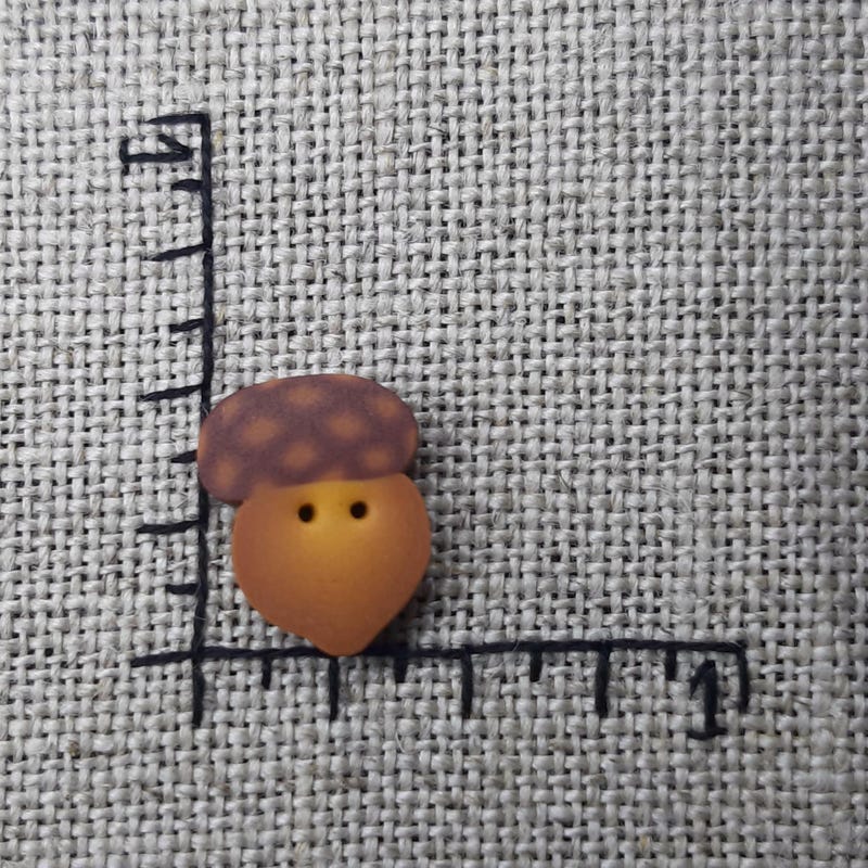 Acorn Button - Etsy