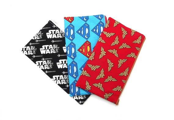 Super Hero Pouches Zipper Pouches Pencil Pouch Wonder - Etsy