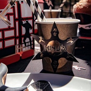 Awesome Ninja Food Picks, Set of 12, Ninja Cupcake Toppers, Ninja Food ...