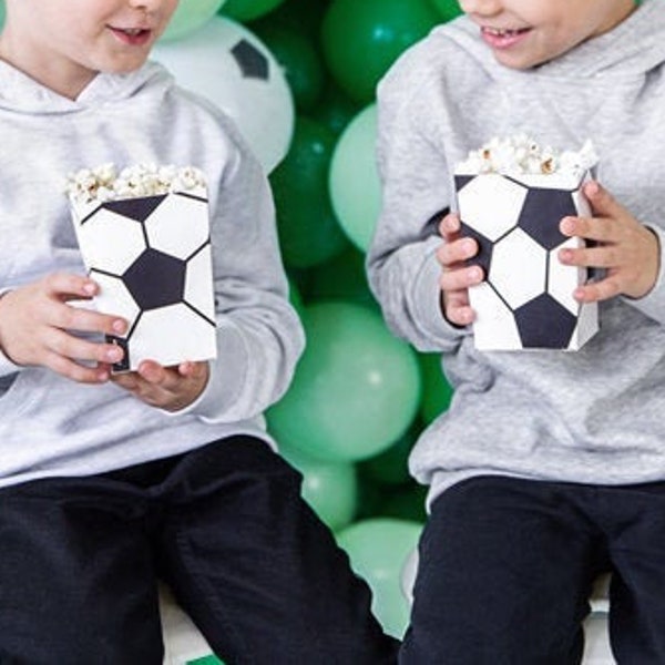 Football Popcorn Box - Etsy