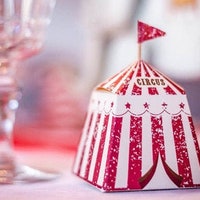 Circus Carnival Kids Pop up Favor Box Jack in the Box PDF Printable ...