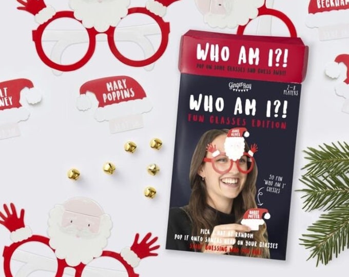 Festive 'who Am I' Christmas Games, Family Christmas Games, 'guess Who ...