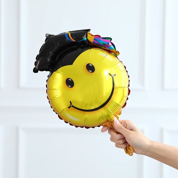 Smiley Face Graduation Svg - Etsy