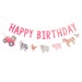 Farm Party Happy Birthday Bunting Decoration, Farm Themed Party, Kids ...