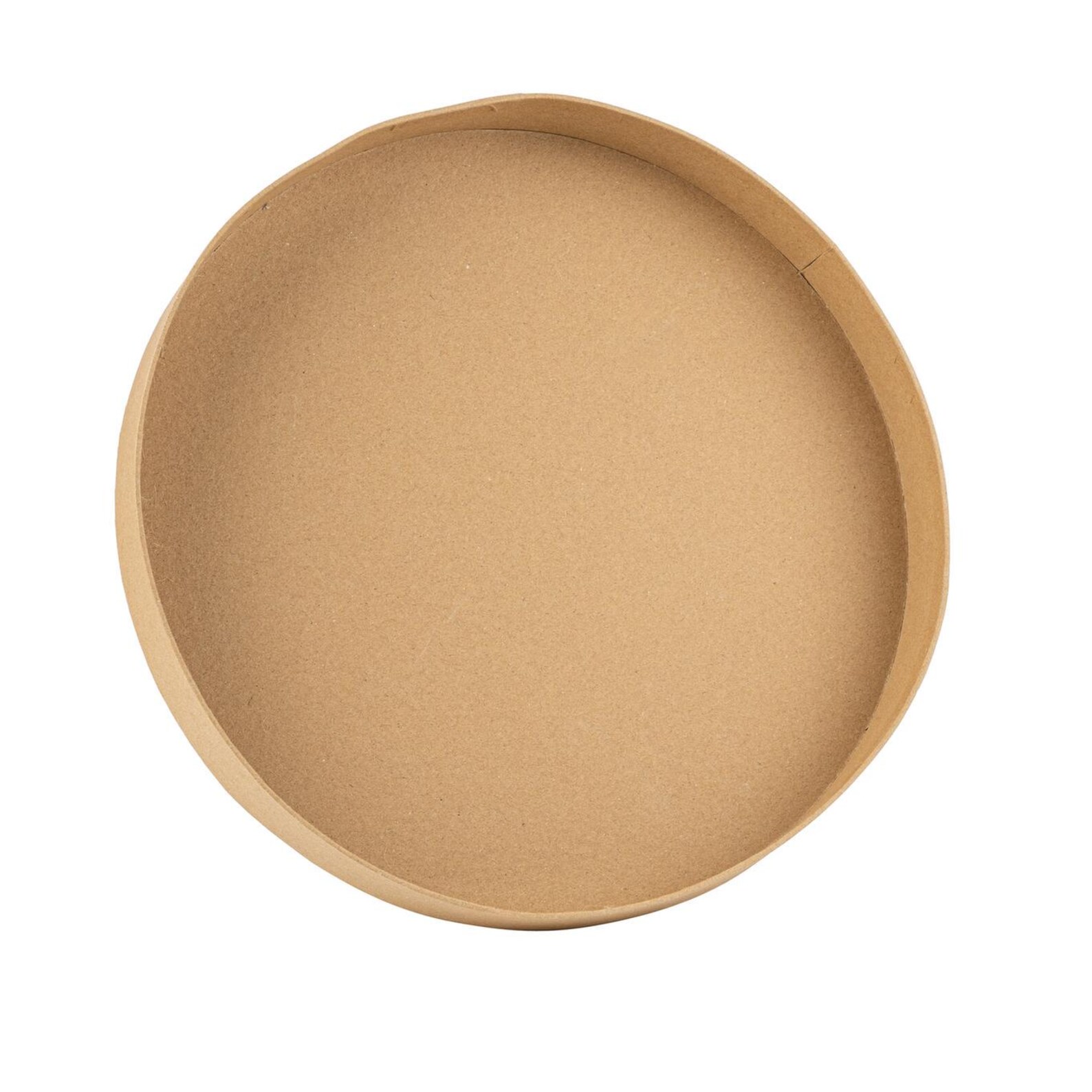 High Quality Round Kraft Cardboard Tray, Ø30x4cm, Disposable Grazing ...