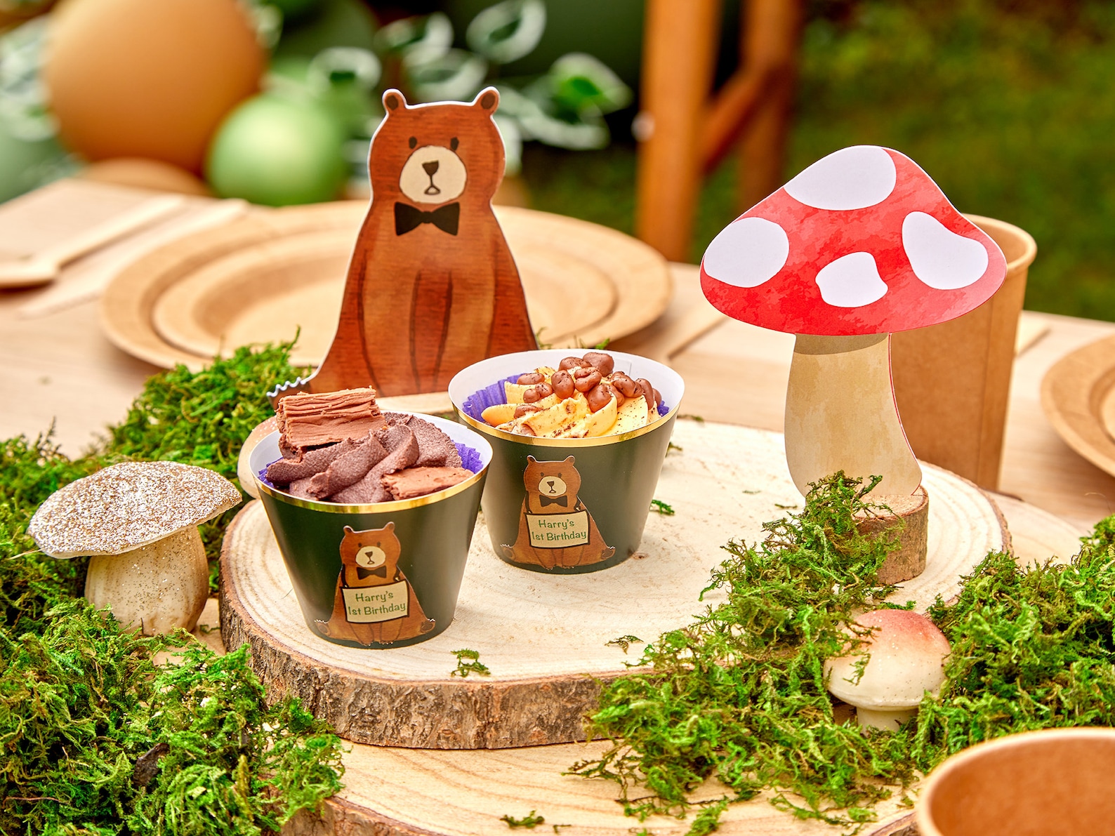 5 Cute Toadstool Cutouts, 2, Colours, 2 Sizes, Pastel Red Mushroom ...