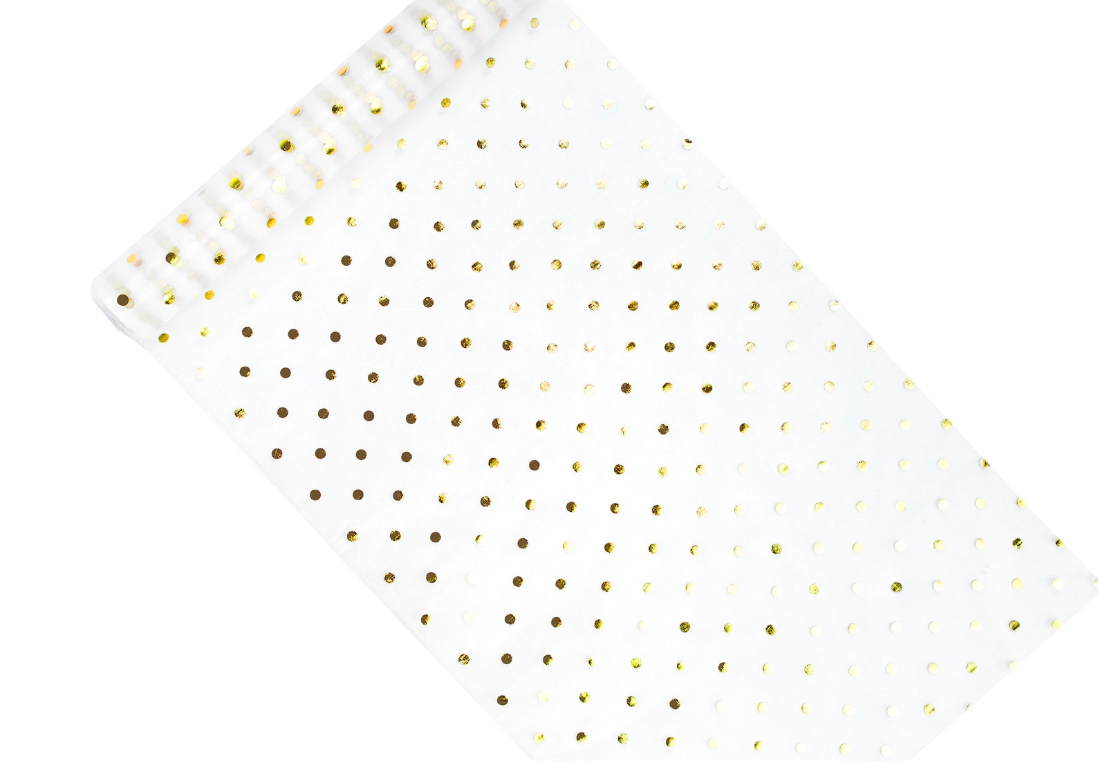 Table Runner With Gold Polka Dots, 9m/30ft, Gold Organza Table Runner ...