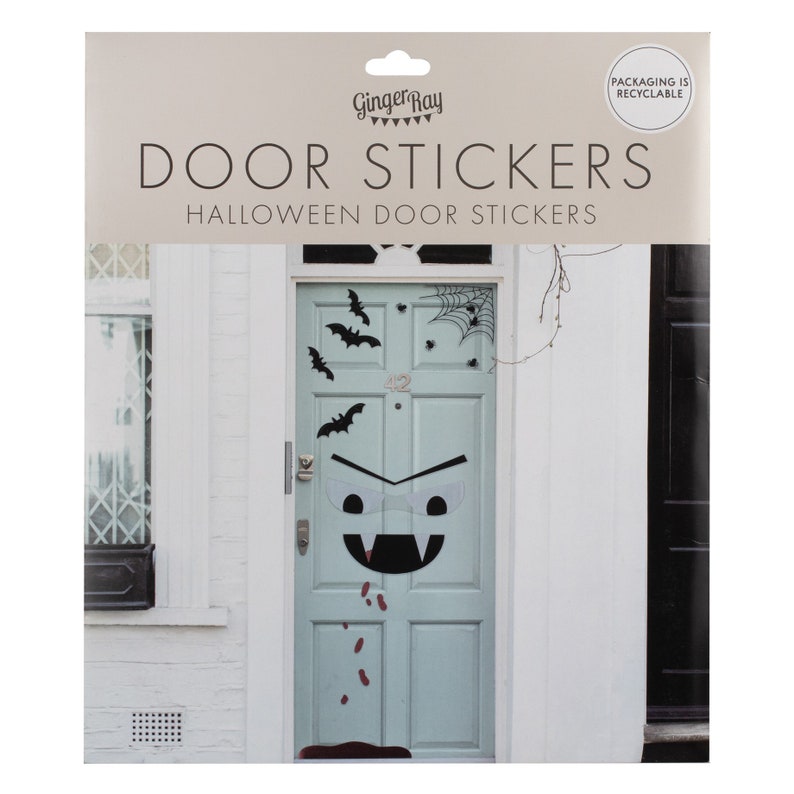 Vampire Halloween Door Decorations, Bunting & Bats, Halloween ...