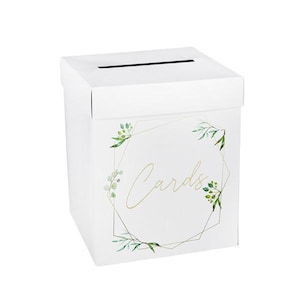 Lovely Botanical Cards Box With Floral Print, Cards Box, Botanical ...