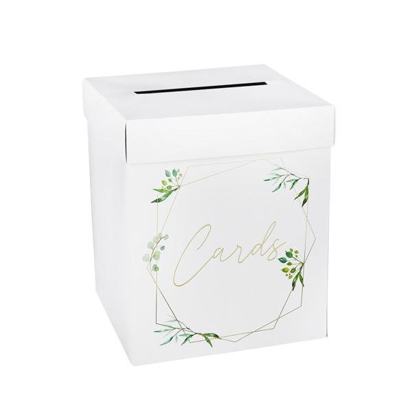 Lovely Botanical Cards Box With Floral Print, Cards Box, Botanical ...