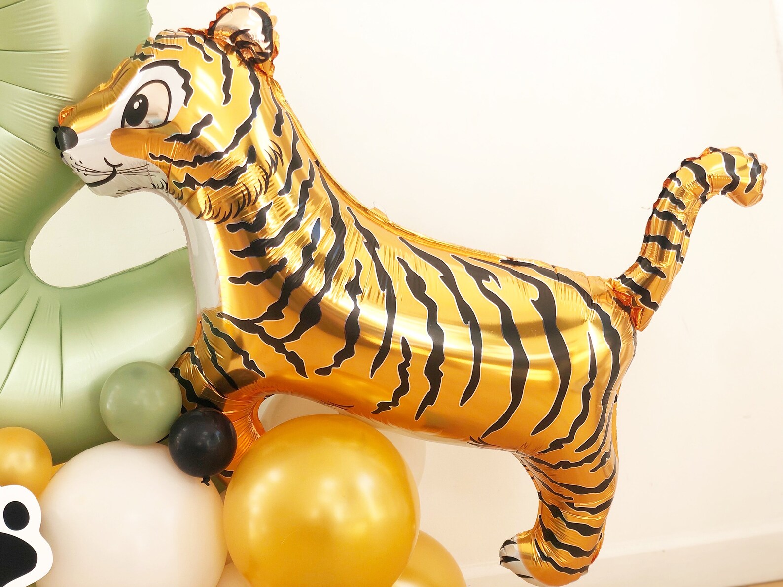 High Quality Large Tiger Balloon Sculpture, ANY Number, Safari Balloon ...