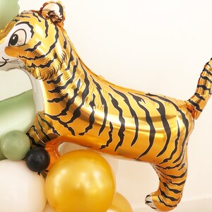 High Quality Large Tiger Balloon Sculpture, ANY Number, Safari Balloon ...
