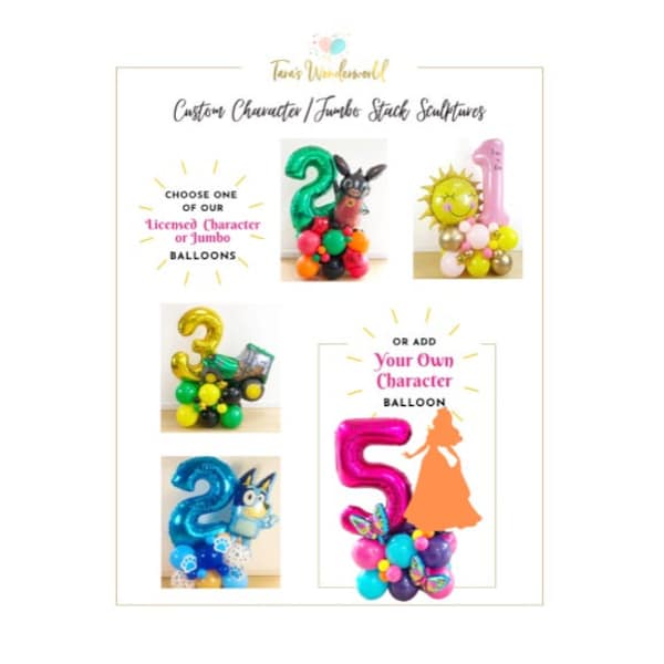 Balloon Stack - Etsy UK