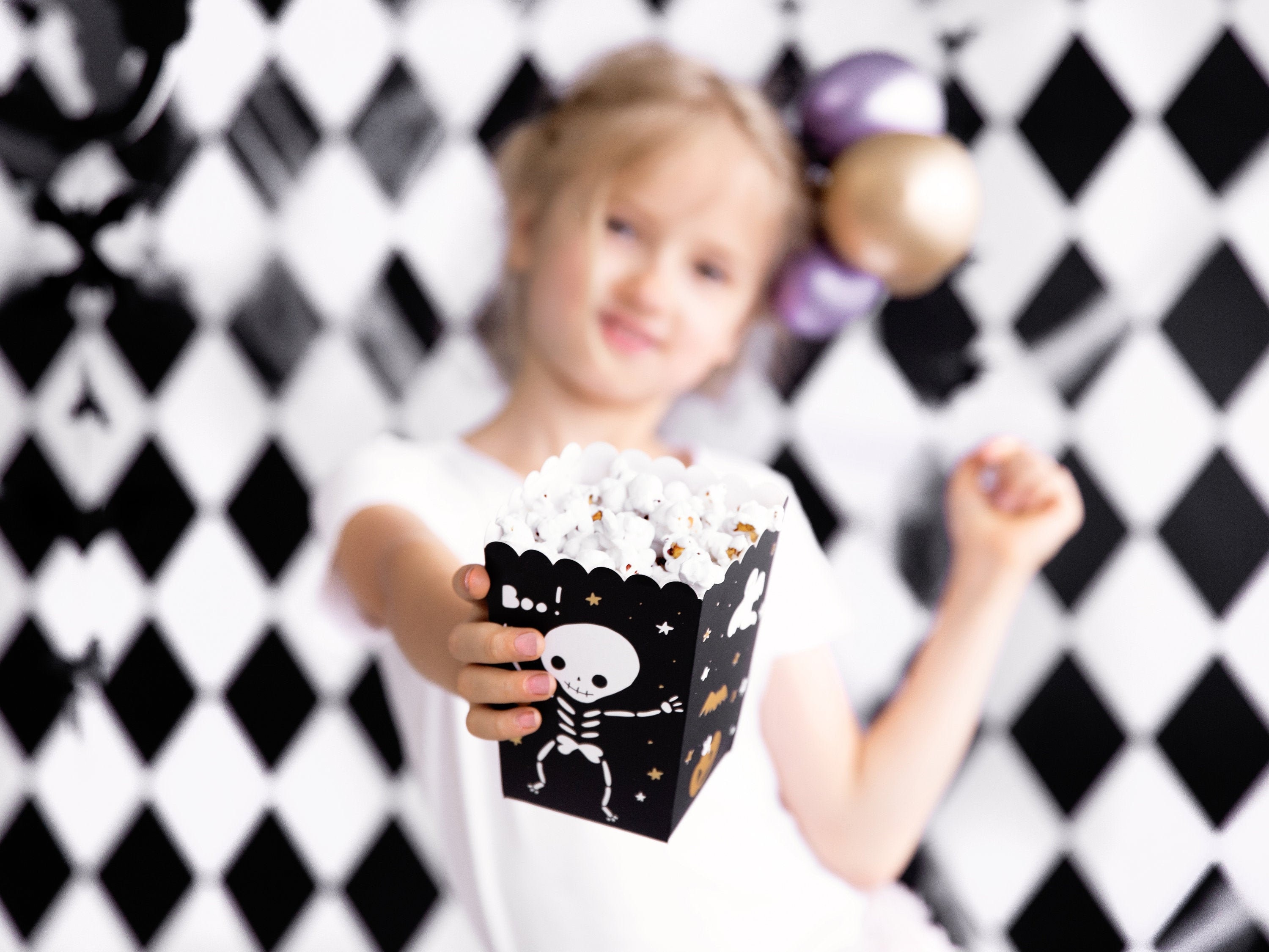 Spooky Popcorn Boxes, Set of 6, Halloween Popcorn Box, Popcorn Boxes ...