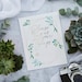 Lovely Botanical Cards Box With Floral Print, Cards Box, Botanical ...