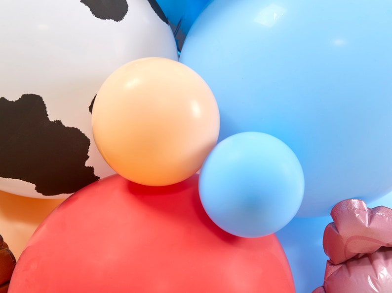 DIY Blue Farm Balloon Sculpture 1.4m/55in Boy's Farm - Etsy