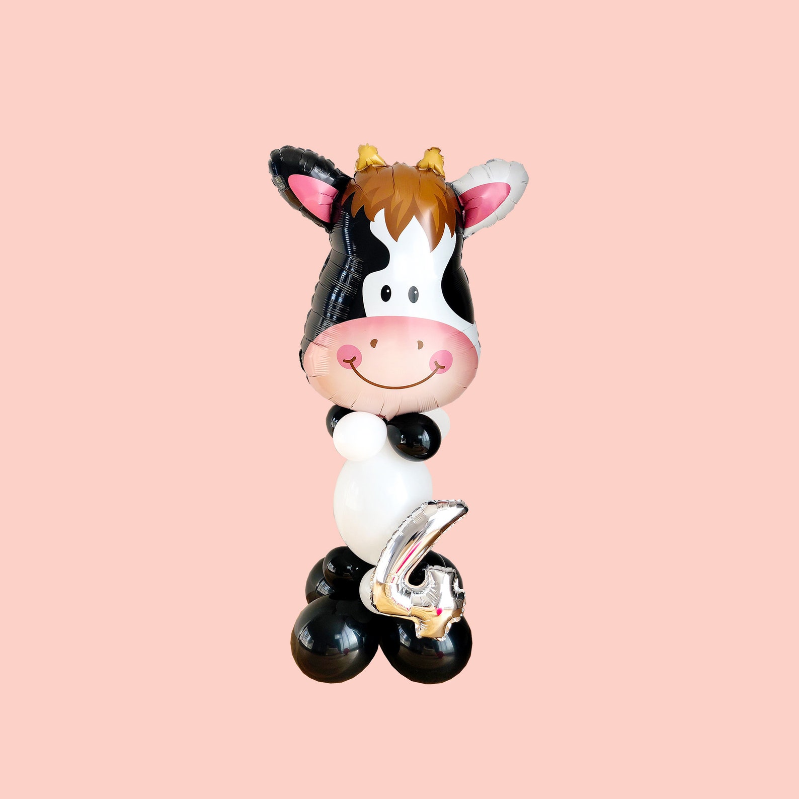 Giant Cow Balloon Sculpture DIY 4.4ft Cow Balloon Display - Etsy