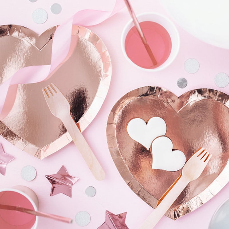 Heart Shaped Plates - Etsy